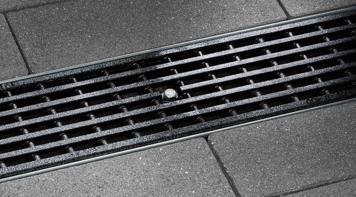 ANRIN Trench Drain Channels with High-Strength Grates – NorthStarIndustries