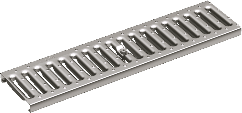 ANRIN KE100 Slotted Galvanized Steel Grating A Load – NorthStarIndustries